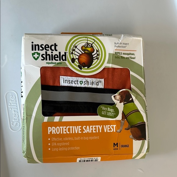 Dog | Dog Insect Shield Protective Safety Vest Orange | Poshmark